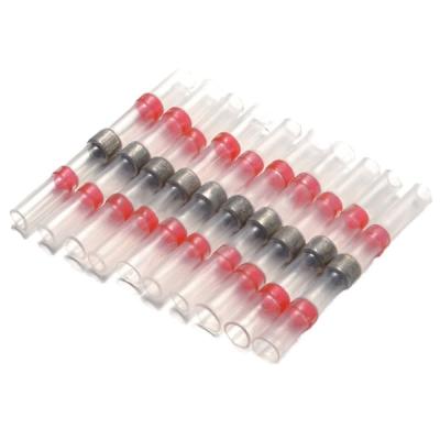China Deem Copper Waterproof Heat Shrink 600V Tin Plated Wire Terminals Red Blue Yellow White Seal Solder Splice Automotive Model DS-R for sale