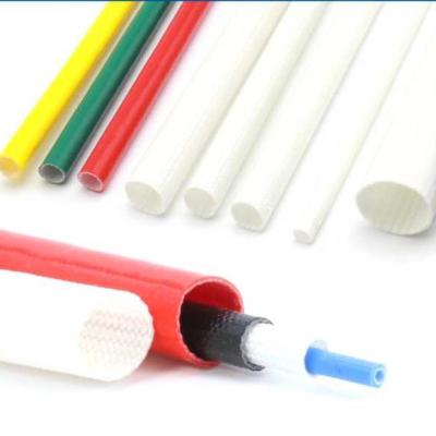 Cina Manica bianca 100m, della vetroresina del silicone metropolitana della vetroresina intrecciata 12mm in vendita