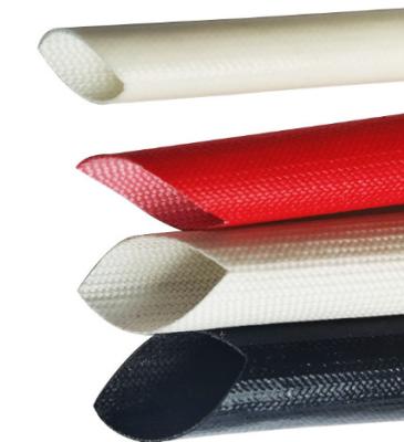 Cina manica 4kv, tubatura rivestita di silicone a prova di fuoco della vetroresina del silicone 200c della vetroresina in vendita