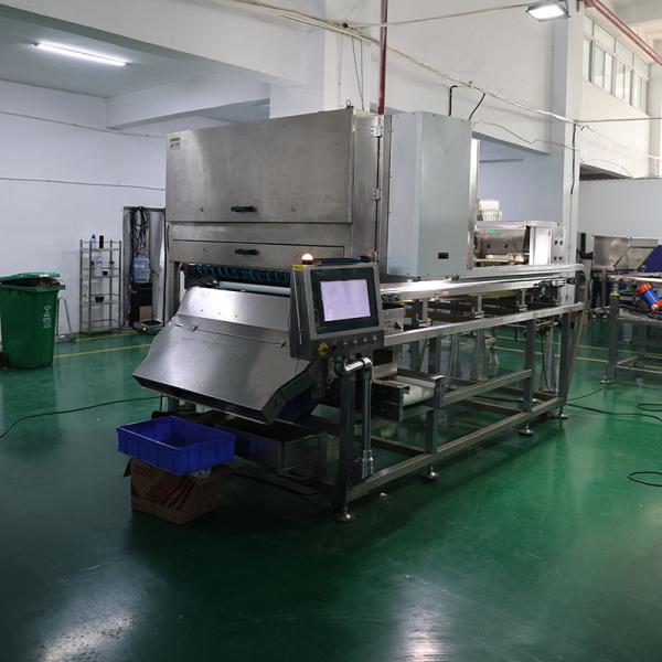 Quality KM-1250 Ultra HD Resolution AI Color Sorter Dried Tomato Chip And 304 Stainless Steel Machine for sale