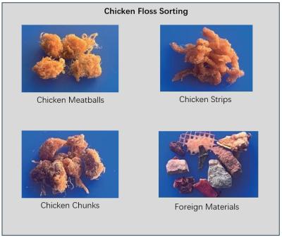 China Chicken Meat Floss Sorter with high Accuracy for sale