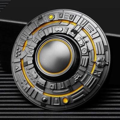 中国 子供のための金属フィジェットスピナー 大人 明るい夜間効果 UFO 指のハンドスピナー 販売のため