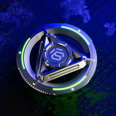 中国 性別 ニュートラル 輝く フィジット スピナー ストレス 緩和 玩具 用 メタル ハンド スピナー 販売のため