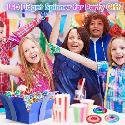 Cina LED Light Up Fidget Spinners per bambini Party Goodie Bag Stuffers e Pressure Relief in vendita