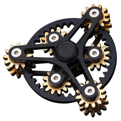 中国 純銅 プラネタリ ギア リンク ハンド スピンナー 大人 の ストレス や 不安 を 軽減 する 販売のため