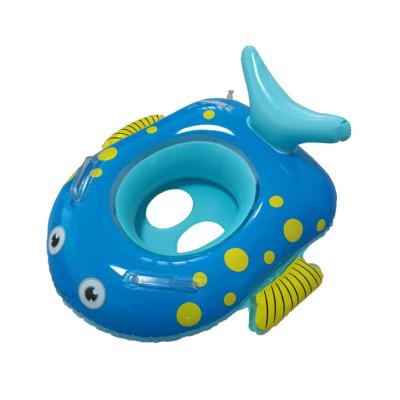 Cina Piscine neutre per il genere Tubi galleggianti Disegni di pesci da cartone animato gonfiabili per il divertimento dei bambini in vendita