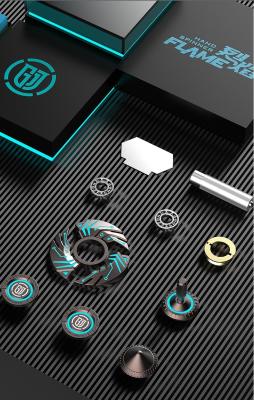 Cina Fidget Spinner Puzzle Metal Finger Hand Toy per l'ADHD Stresso Unisex Luce luminosa in vendita