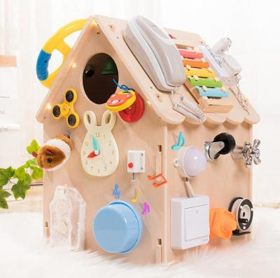 Cina Giocattoli di legno per bambini di intelligenza illuminare ordine Montessori insegnamento aiuti di scorta occupato in vendita