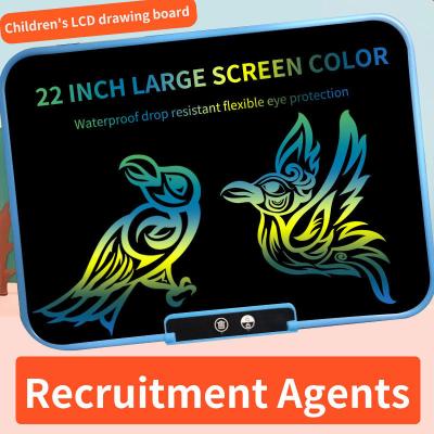 Cina 22 pollici Tablet LCD per scrivere per bambini Tavola da disegno Giocattoli didattici Intervallo di età 2-4 anni in vendita