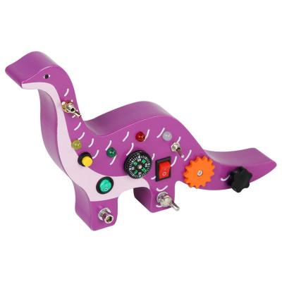 China LED Light Simulation Socket Switch Teaching Aids for Wooden Montessori Busy Board for sale