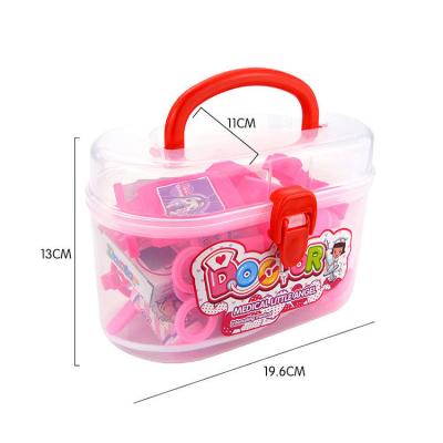 China Functie Pretend Play Toy Set Plastic Kinders Simulatie Tandheelkundige Clinic Medische Kit Te koop