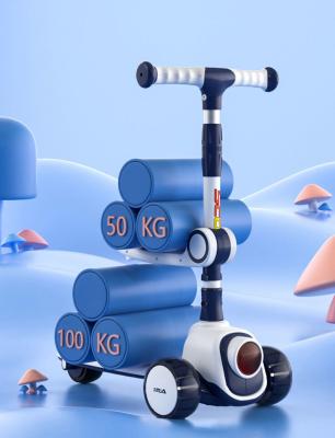 China Scooter for Kids Ages 3-12 Foldable Height 4 Adjustable Collapsible Kick Scooter Max Load 200 LBS for sale