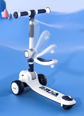China Scooter for Kids Ages 3-12 Foldable Height 4 Adjustable Collapsible Kick Scooter Max Load 200 LBS for sale