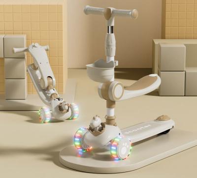 Cina Scooter portatile e pieghevole per bambini Unisex età 3-12 Altezza regolabile carico massimo 200 libbre in vendita
