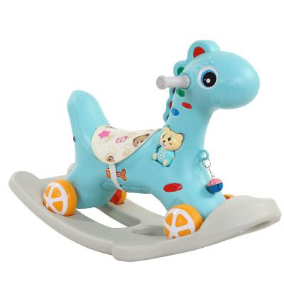 Cina Attività all' aperto In casa Gioca Asilo Bambino Regalo di compleanno Cavallo a dondolo in PVC per bambini piccoli in vendita