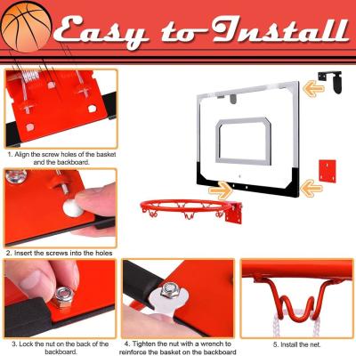China Kinderkamer Basketbal Spel Geschenken Speelgoed Ouderdomsbereik 8 tot 13 Jaar Indoor Mini Basketball Hoopball Net Te koop