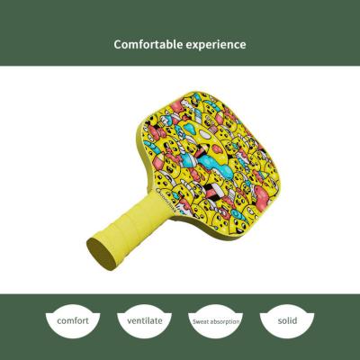 China Genderneutrale koolstofvezel pickleball paddels set glasvezel pikbal buitensport Te koop