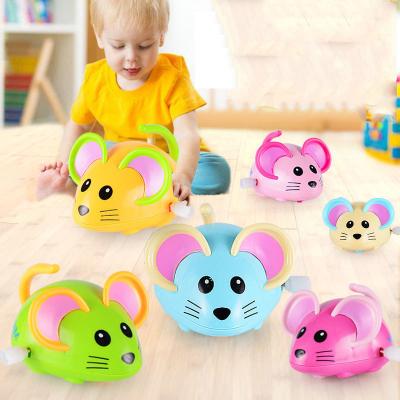 China Easter Wind Up Toys for Kids Flipping Walking Jumping Clockwork Bulk Toys PVC Animals for sale