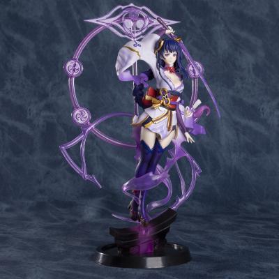 Cina BOYS 30CM Genshin Impact Beelzebul Raiden Action Figure Shogun Battle Ver. Figura di Anime in PVC Modello Collezione Giocattoli Figura in vendita