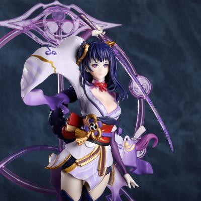 Cina BOYS 30CM Genshin Impact Beelzebul Raiden Action Figure Shogun Battle Ver. Figura di Anime in PVC Modello Collezione Giocattoli Figura in vendita