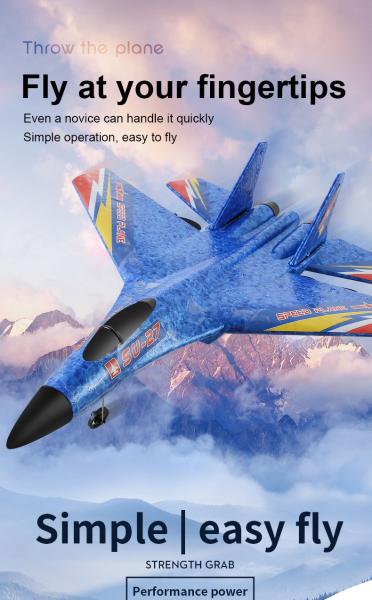 Quality Remote Control Glider Luminous Toy Foam Fighter Aircraft Model for Children's for sale