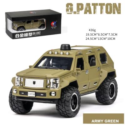 China Simulation 1 24 Barton Children's Alloy Car Model with Sound and Light Door Opening for sale