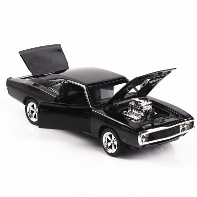 Simulatie legering speelgoed trek terug voertuigen speelgoed 1 32 Gepassioneerd Warhorse Muscle Car Model
