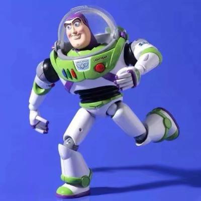 China 12 inch Andy Pixar Toy Story 4 Buzz Light jaar Talking Action Figuur voor jongens 4-6 PVC Te koop