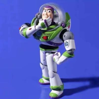 China 12 inch Andy Pixar Toy Story 4 Buzz Light jaar Talking Action Figuur voor jongens 4-6 PVC Te koop