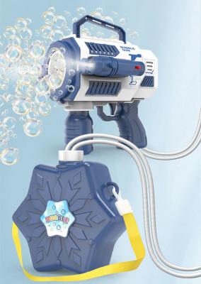 China 14 Anos para cima Máquina de bolhas de mochila totalmente automática com pistola de bolhas sem vazamento à venda
