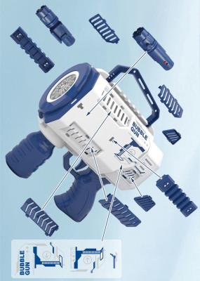 China 14 Anos para cima Máquina de bolhas de mochila totalmente automática com pistola de bolhas sem vazamento à venda