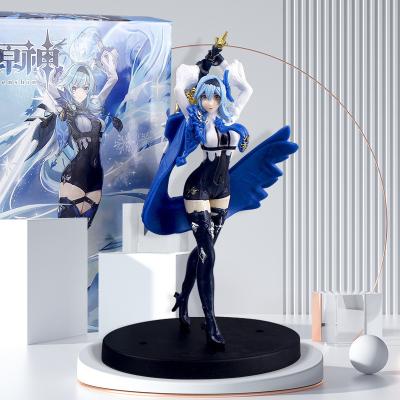 China Genshin Impact Urra Ornamentos Euler feitos à mão Boneca Bishojo Brinquedo Brinquedo de carro para meninas à venda