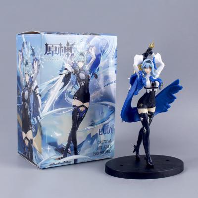 China Genshin Impact Urra Ornamentos Euler feitos à mão Boneca Bishojo Brinquedo Brinquedo de carro para meninas à venda
