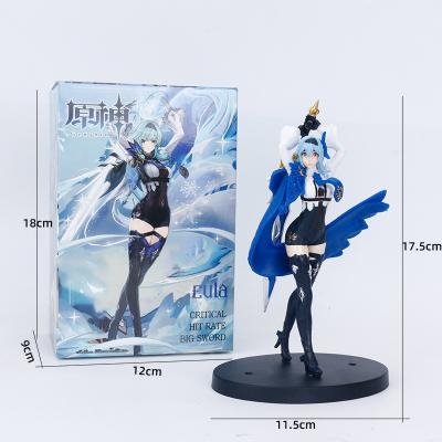 China Genshin Impact Urra Ornamentos Euler feitos à mão Boneca Bishojo Brinquedo Brinquedo de carro para meninas à venda