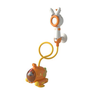 Newborn Baby Bath Shower Head Electric Sprinkler Radish Submarine for Kids' Water Playtime