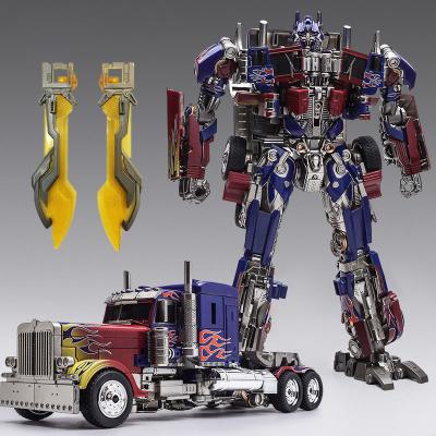 Cina Unisex robot trasformatore giocattolo di auto 1/12 Scala Veicolo da costruzione Film Modello Deformazione di lega in vendita