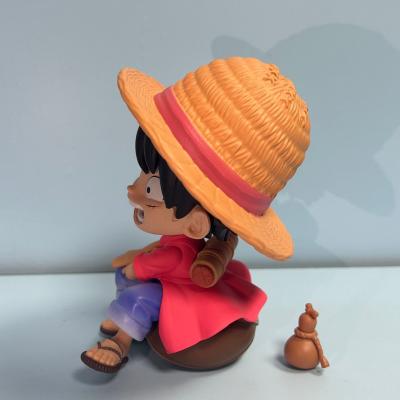China PVC Sit Position Anime Heroes Game Figurines Interactive Action Figures Toy Dolls Model Ornaments Statues for sale