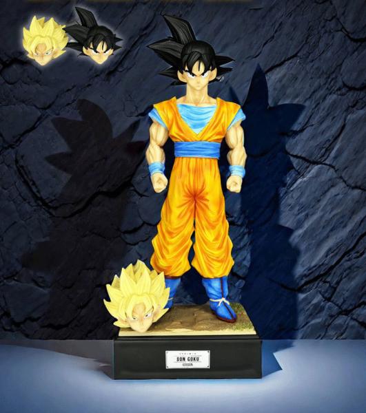 Quality PVC Double Headed Wukong Model Figurines for Interactive Action Figures Toy for sale