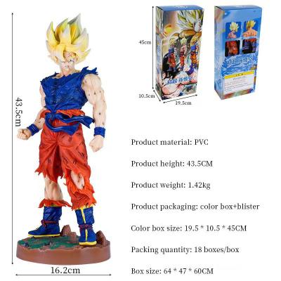 Cina Raccolta giocattoli Saiyan Wukong Modello Ornamenti Statue Figure per gli eroi in vendita