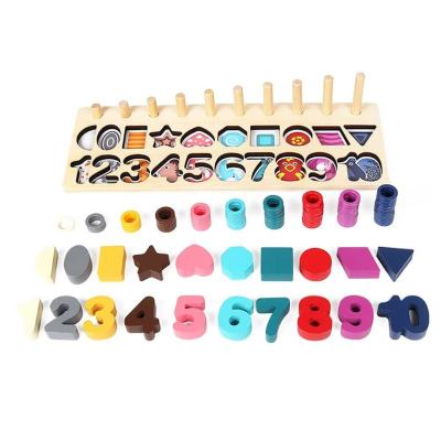 China Children's Toy Digital Puzzle Blocks Hammering Pounding Hand Playing Montessori Toys Education Baby Fiddle Multifunctional Piano for sale