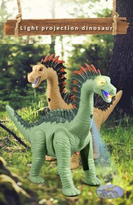 China Afgeronde producten Kinderspeelgoed Dinosaurus met lange nek Te koop
