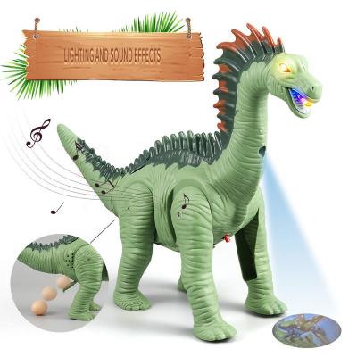 China Afgeronde producten Kinderspeelgoed Dinosaurus met lange nek Te koop
