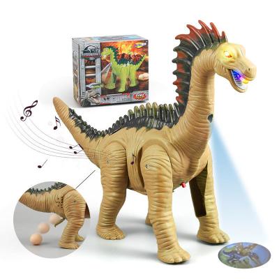 China Afgeronde producten Kinderspeelgoed Dinosaurus met lange nek Te koop