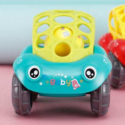 China Unisex Baby Car Ring Grip Soft Rubber Toy para Agarrar à Mão 0-3 meses Educativo à venda
