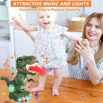 Cina Modello Decorazione Dinosauro Giocattoli Nebbia Spray Elettrico Dino Bambini Giocattoli per Bambini Articoli in vendita