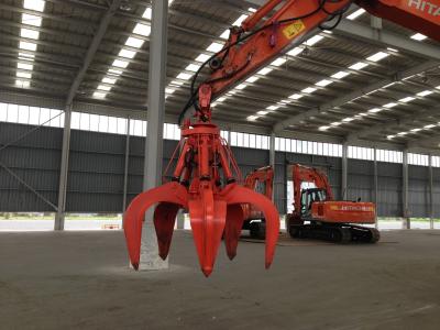 China Hydraulic Orange Peel grapple for sale