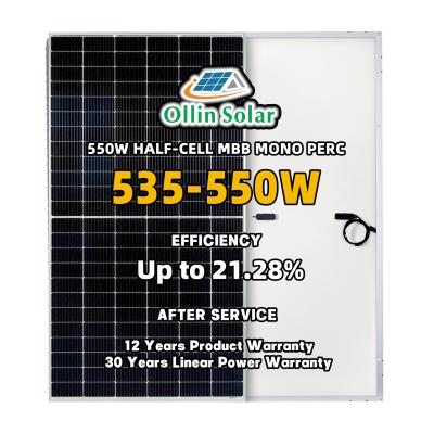 Cina pannello solare 5BB 9BB del mezzo delle cellule di 450W 550W 600W 700W mono modulo di PV in vendita