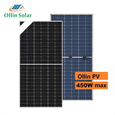 中国 半電池のモノクリスタル太陽電池パネルPVモジュールのSolar Energyパネル440W 450W 455W 販売のため