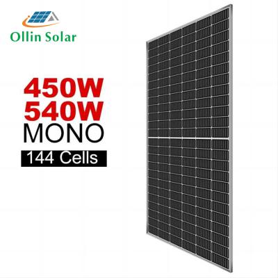 Cina pannello solare 5BB 9BB del mezzo delle cellule di 450W 550W 600W 700W mono modulo di PV in vendita