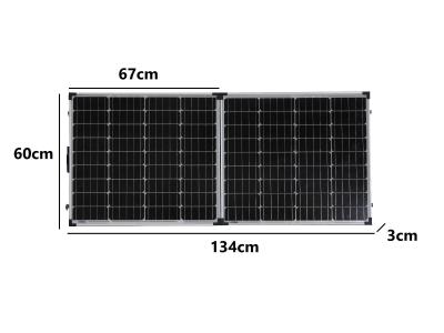 中国 160W 200W 400wの折り畳み式のガラス太陽電池パネルのキャンプのキット 販売のため